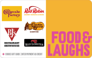 Food & Laughs Gift Cards | HappyCards.com